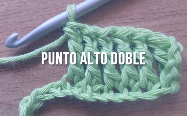 Aprende a tejer el Punto Alto Doble| Curso Gratis 2020 | Mundo Crochet
